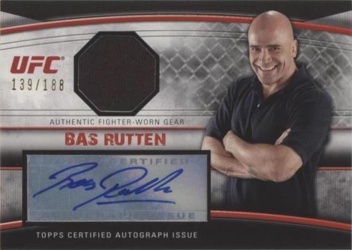 2010 Topps UFC Knockout - Autographed Fighter Gear Relics #AFG-BR Bas ...
