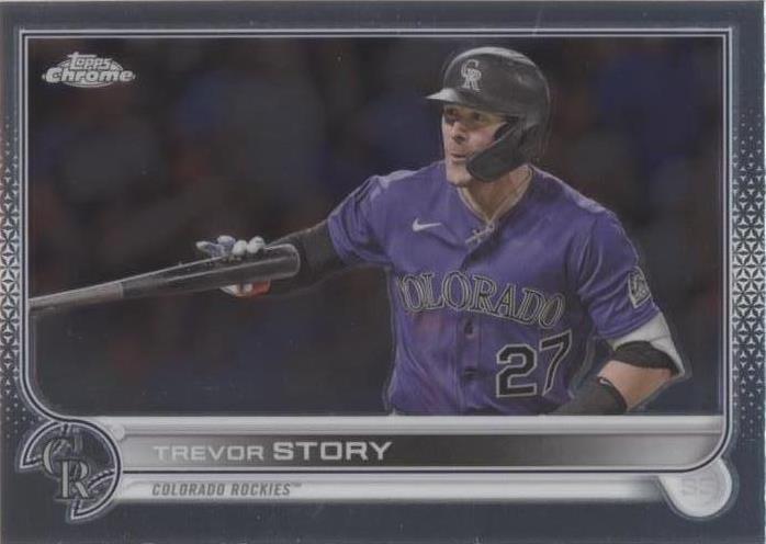 2022 Topps Chrome Sonic - Trevor Story #27 for sale online | eBay