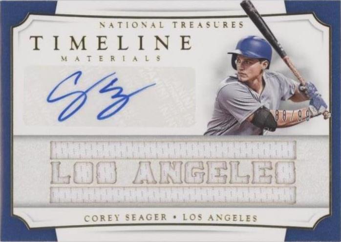 2017 Panini National Treasures - Timeline Materials Signatures Team ...