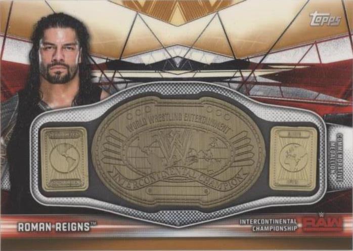 2019 Topps WWE Raw - Commemorative Championship Cards Bronze #RC-RR ...