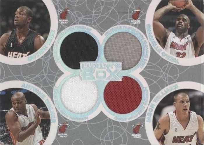 2005-06 Topps Luxury Box - Box Out Relics #BOR-14 Shaquille O'Neal ...