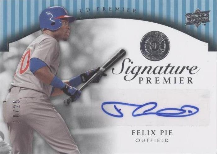 2008 UD Premier - Signature Premier #SP-FP Felix Pie /25 (AU) for sale ...
