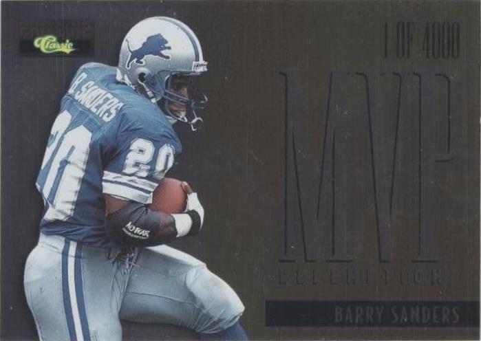 1995 Classic Pro Line - MVP Interactive Redemptions #MVP 13 Barry ...