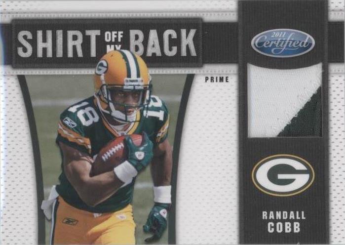 2011 Panini Certified - Shirt Off My Back Prime #23 Randall Cobb /50 ...