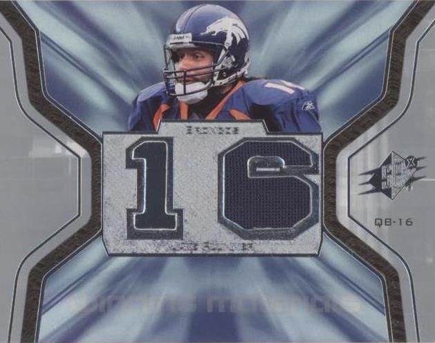 2007 SPx - Winning Materials Jersey Number #WM-JP2 Jake Plummer (MEM ...