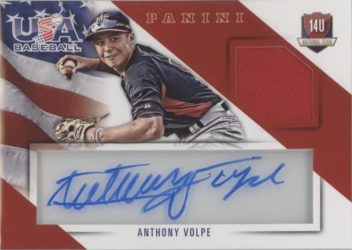 2015 Panini USA Baseball - Box Set 14U National Team Jersey Signatures ...