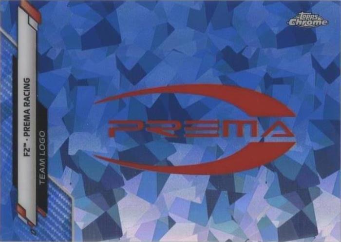 2020 Topps Chrome Sapphire Edition Formula 1 - Team Logos Prema Racing ...