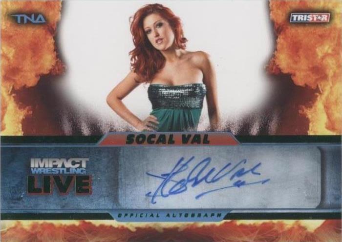 2013 TRISTAR TNA Impact Wrestling Live - Autographs SoCal Val #L44 ...