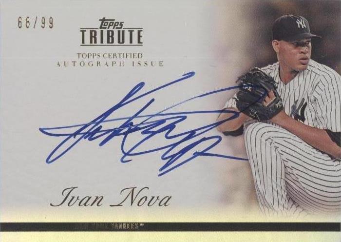 2012 Topps Tribute - Autographs #TA-IN Ivan Nova /99 (AU) for sale online | eBay