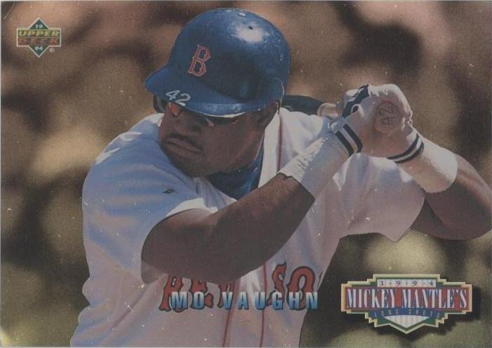 1994 Upper Deck - Mickey Mantle's Long Shots Mo Vaughn #MM19 for sale ...