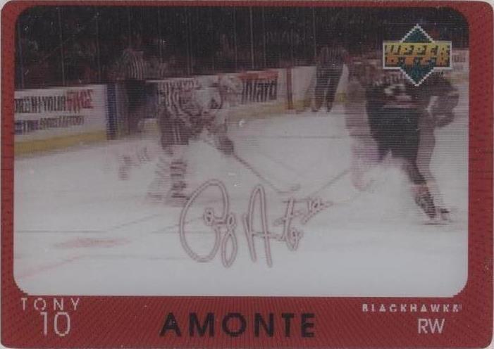 1997-98 Upper Deck Diamond Vision - Signature Moves Tony Amonte #S19 ...