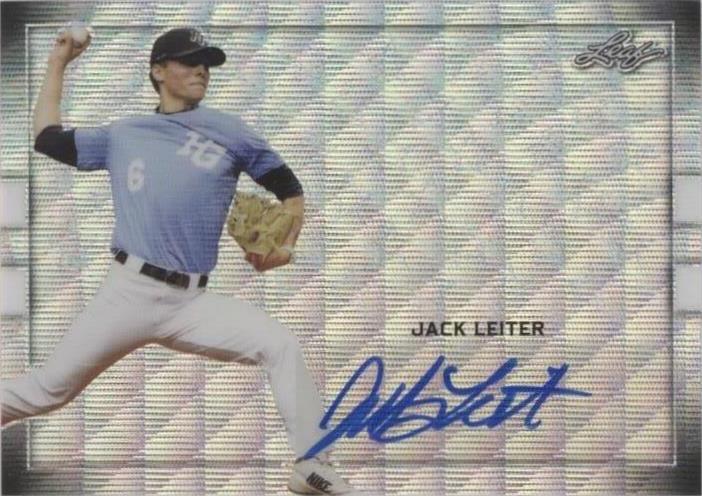 2018 Leaf Perfect Game National Showcase - Metal Autographs Silver Wave ...