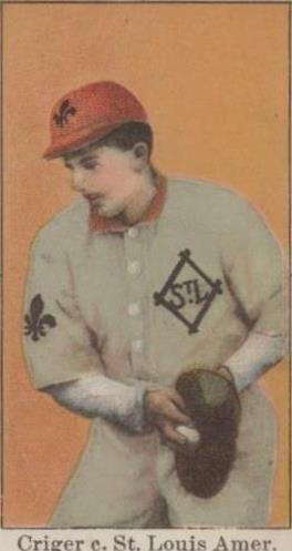 1909-11 American Caramel - E90-1 Lou Criger (RC) for sale online | eBay
