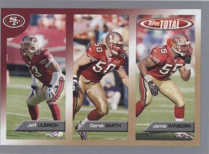2005 Topps Total - Silver #21 Jamie Winborn, Derek Smith, Jeff Ulbrich ...