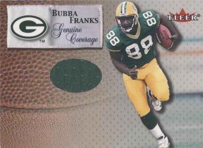 2000 Fleer Tradition - Genuine Coverage Bubba Franks (MEM, RC) for sale ...