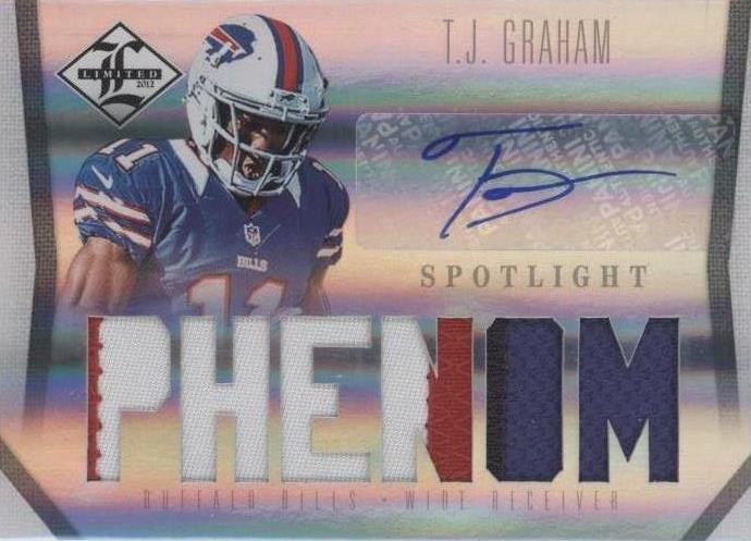 2012 Limited - Phenom Spotlight Silver #231 T.J. Graham /49 (AU, MEM ...
