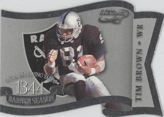 2000 Quantum Leaf - Banner Season #BS-3 Tim Brown /1344 for sale online ...