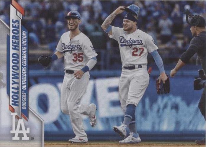 2020 Topps - Checklist Vintage Stock #298 Cody Bellinger, Alex Verdugo ...