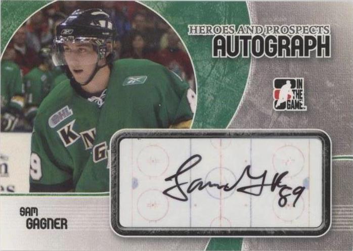 2007-08 In the Game Heroes and Prospects - Autographs #A-SG Sam Gagner ...
