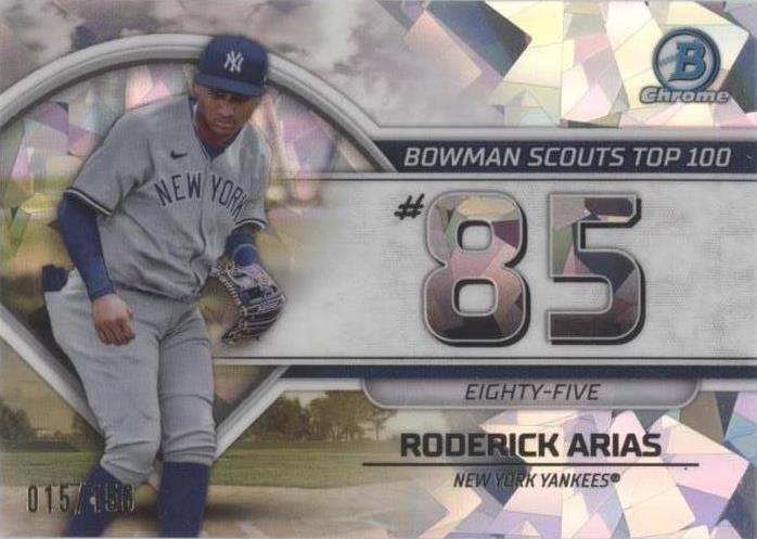 2023 Bowman - Bowman Scouts Top 100 Roderick Arias #BTP-85 Atomic ...