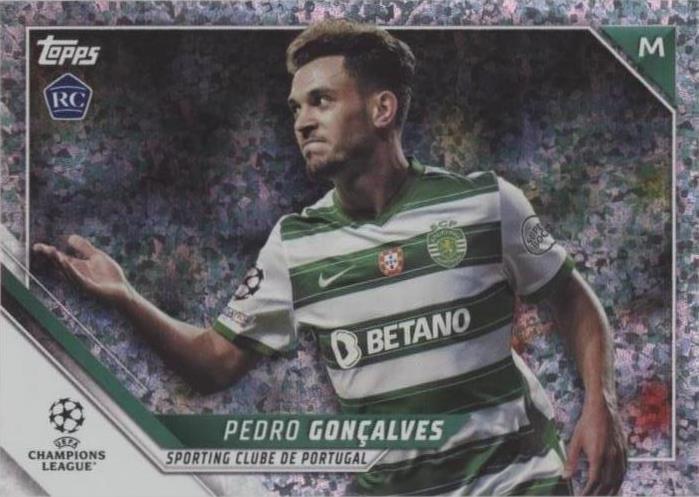 2021-22 Topps UCL Collection - Pedro Goncalves #61 Sparkle Foil (RC ...