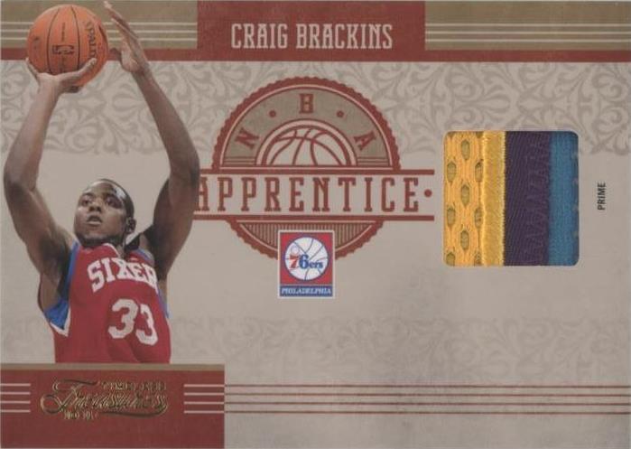 2010-11 Timeless Treasures - NBA Apprentice Materials Prime #20 Craig ...