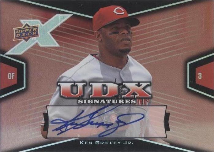 2008 Upper Deck X - UDX Signatures #KG Ken Griffey Jr (AU) for sale online | eBay