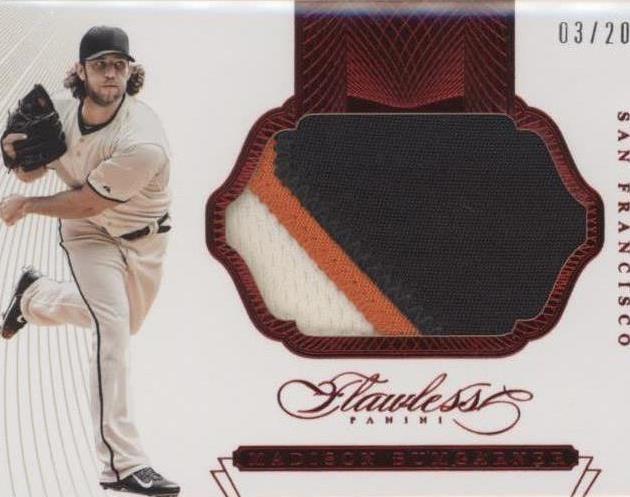 2016 Panini Flawless - Patches Ruby #37 Madison Bumgarner /20 (MEM) for ...