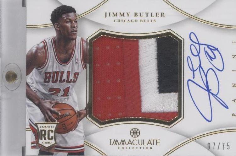 2012-13 Panini Immaculate Collection - Premium Patches Signatures Jimmy ...