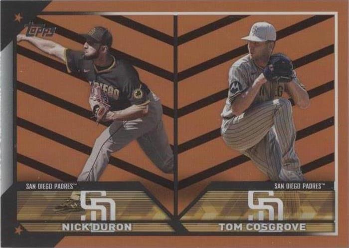 2023 Topps Update Series - Rookie Combos Orange & Black Foil #US288 Tom ...