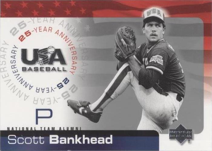 2004 Upper Deck USA Baseball 25-Year Anniversary - Scott Bankhead #USA ...