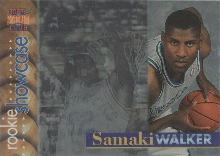 1996-97 Topps Stadium Club - Rookie Showcase Samaki Walker #RS8 (RC) for sale online | eBay