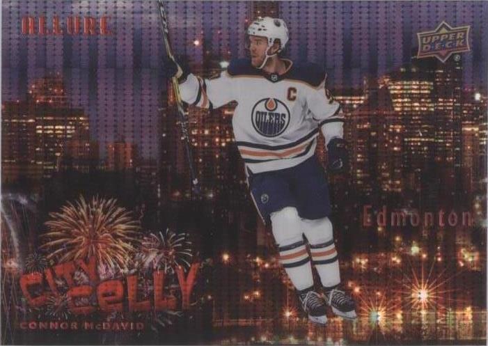 2020-21 Upper Deck Allure - City Celly Connor McDavid #CC-1 Red for ...