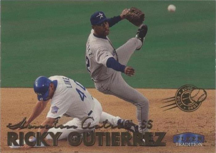 1999 Fleer Tradition - Ricky Gutierrez #415 Millenium Edition for sale ...