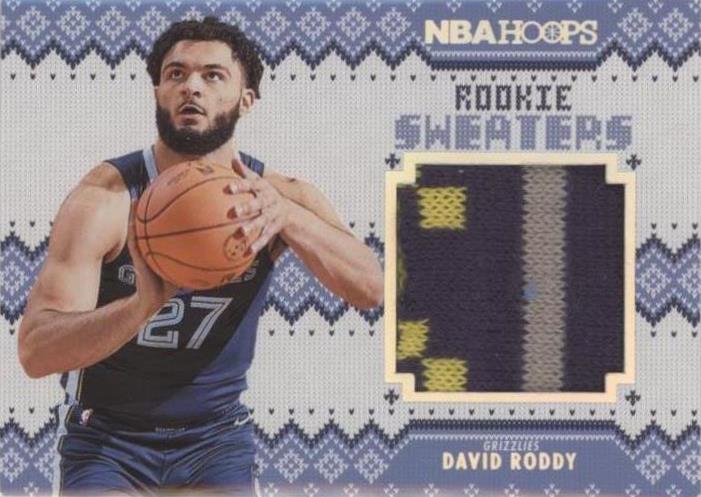 2022-23 Panini NBA Hoops - Rookie Sweaters #RS-DR David Roddy (MEM, RC ...