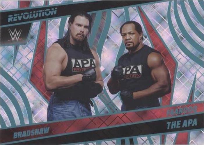 2022 Panini Revolution WWE - Tag Teams Cosmic #139 John "Bradshaw ...