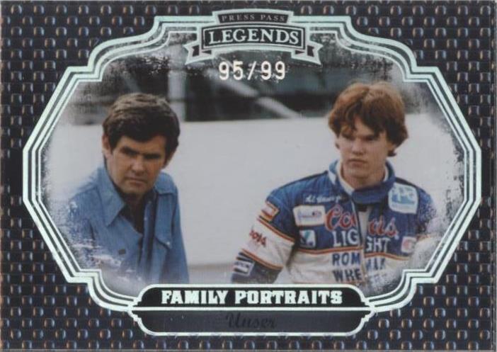 2009 Press Pass Legends - Family Portraits Holofoil #FP25 Darrell ...