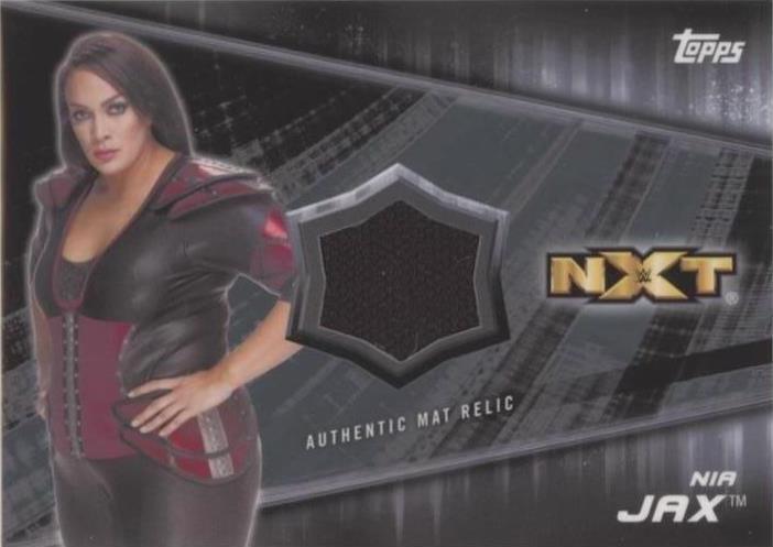 2016 Topps WWE Divas Revolution - Mat Relics Nia Jax Silver NXT, 2016 ...