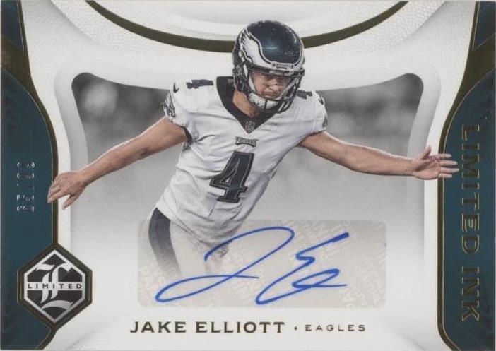 2018 Panini Limited - Limited INK #LI-JE Jake Elliott /99 (AU) for sale ...