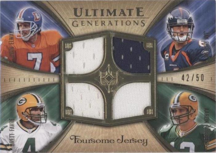 2008 Ultimate Collection - Ultimate Generations Foursomes Jerseys Gold ...