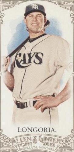 2012 Topps Allen & Ginter's - Evan Longoria #230 Mini Allen & Ginter ...