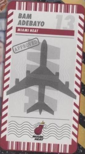 2021-22 Panini NBA Hoops - Frequent Flyers Bam Adebayo #4 Winter for ...