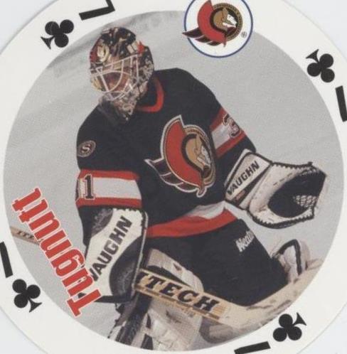 1998-99 Bicycle Sports Collection NHL Goalies - #7C Ron Tugnutt for ...
