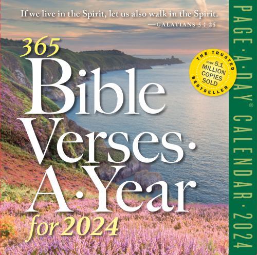 365 Bible Verses-A-Year for 2024 Page-a-Day Calendar : Timeless Words ...