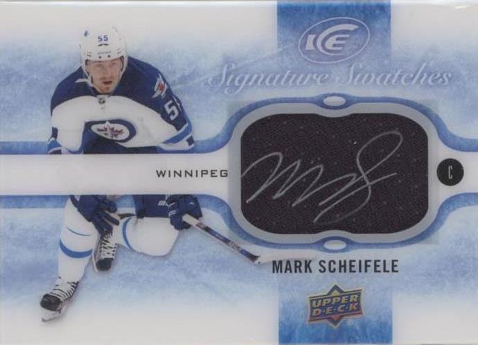 2015-16 Upper Deck Ice - Signature Swatches Mark Scheifele #SS-MA /350 ...