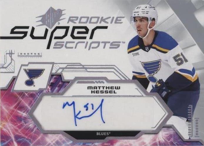 2023-24 SPx - Super Scripts Rookies Matthew Kessel #SSR-KE (AU, RC) for ...