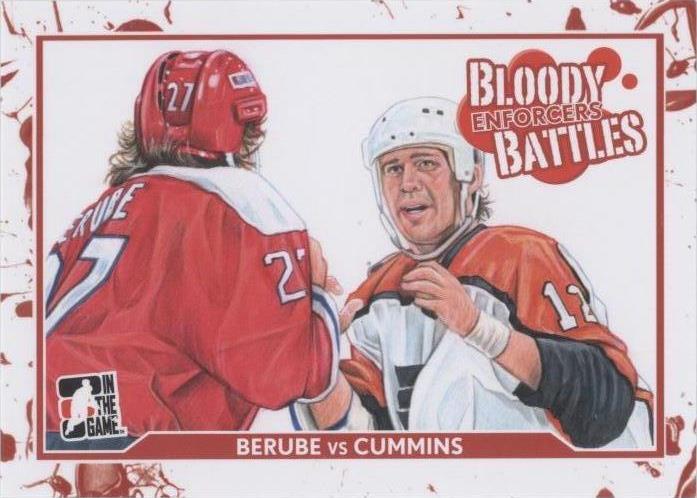 2011-12 In the Game Enforcers - #55 Craig Berube, Jim Cummins for sale ...