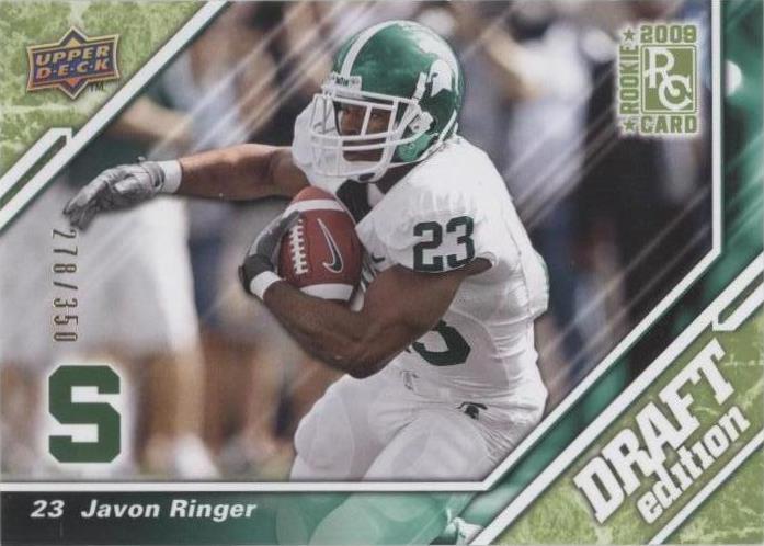 2009 Upper Deck Draft Edition - Green #21 Javon Ringer /350 (RC) for ...