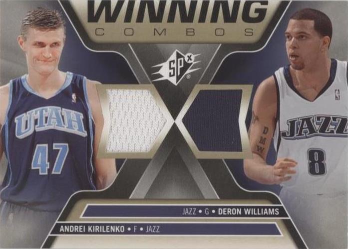2006-07 SPx - Winning Combos #WC-KW Deron Williams, Andrei Kirilenko (MEM) for sale online | eBay