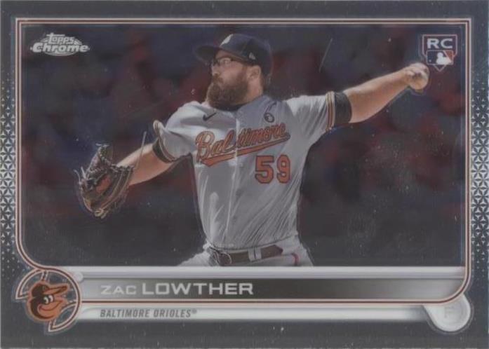 2022 Topps Chrome Sonic - #159 Zac Lowther (RC) for sale online | eBay